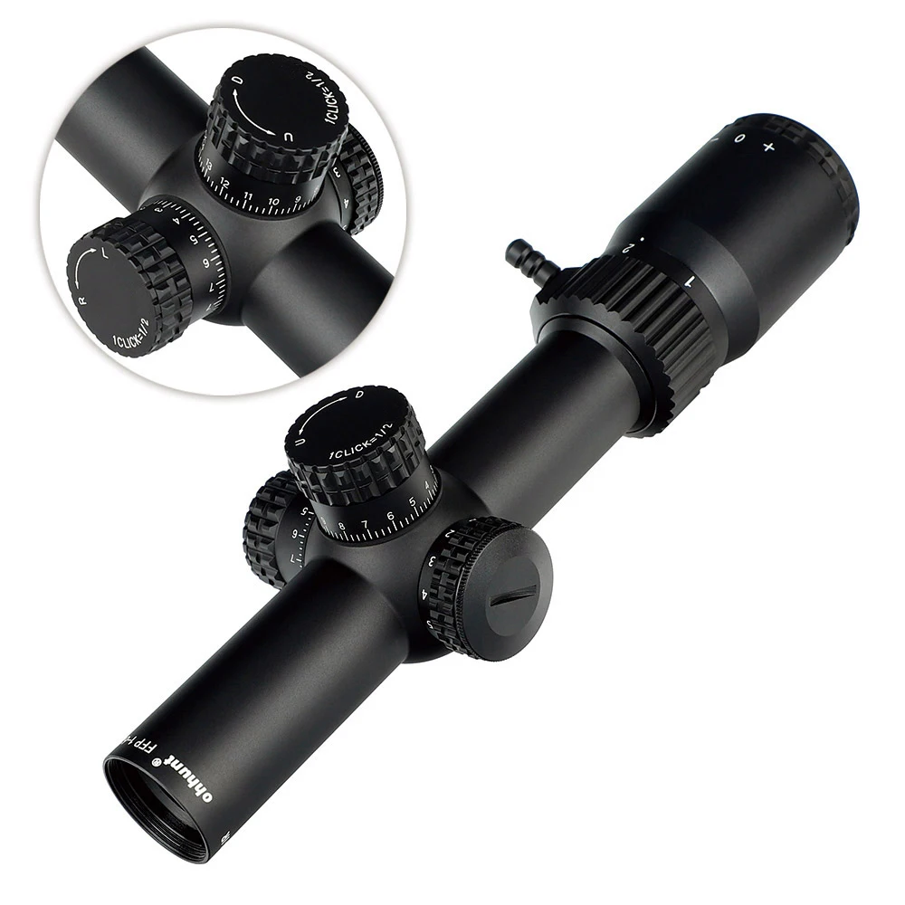 Factory Custom First Focal Plane Optics 1-6x24 Ir Tactical Sight Glass ...