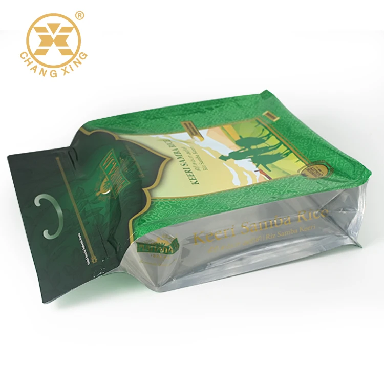 1kg 2kg 5kg Basmati Rice Packing Bag Flat Bottom Wheat Flour Pouch ...