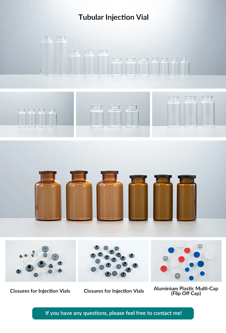 Medical Butyl Rubber Stopper Closures for Injection Vials Premium ...