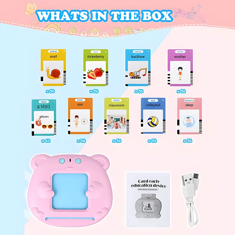 Wholesale Kids Pocket Vocabulary Audible Talking Flashcards