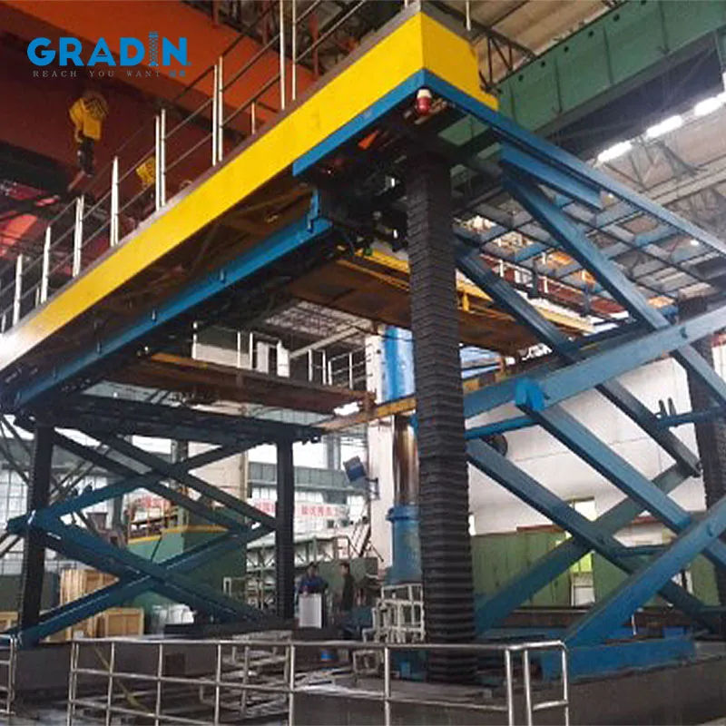 Scissor Type Rigid Chain Rack Rapid Lift High Precision Industrial ...