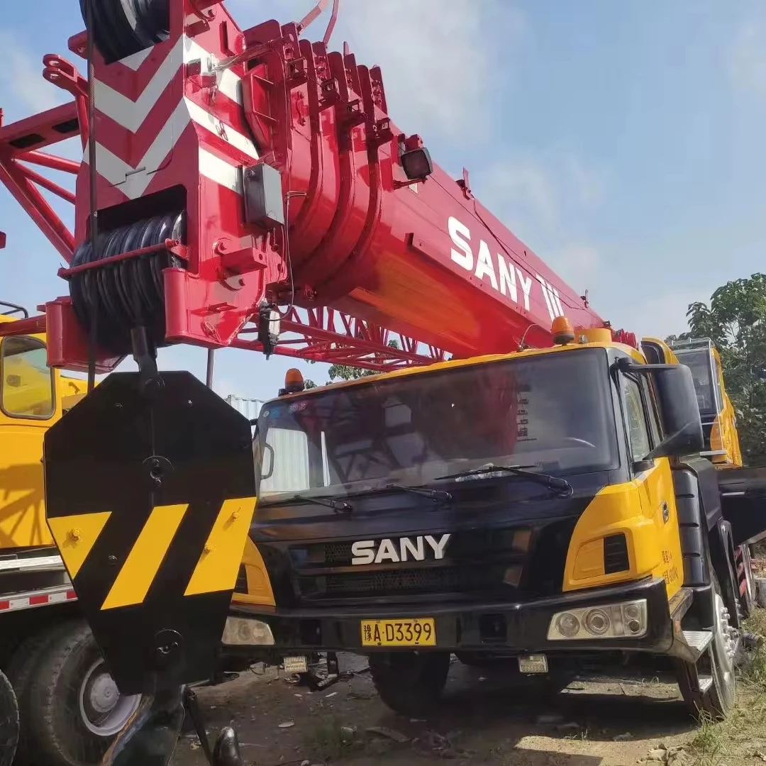 Sany 100 Ton Construction machine pickup crane Truck Mounted Crane construction lifters 100ton ...
