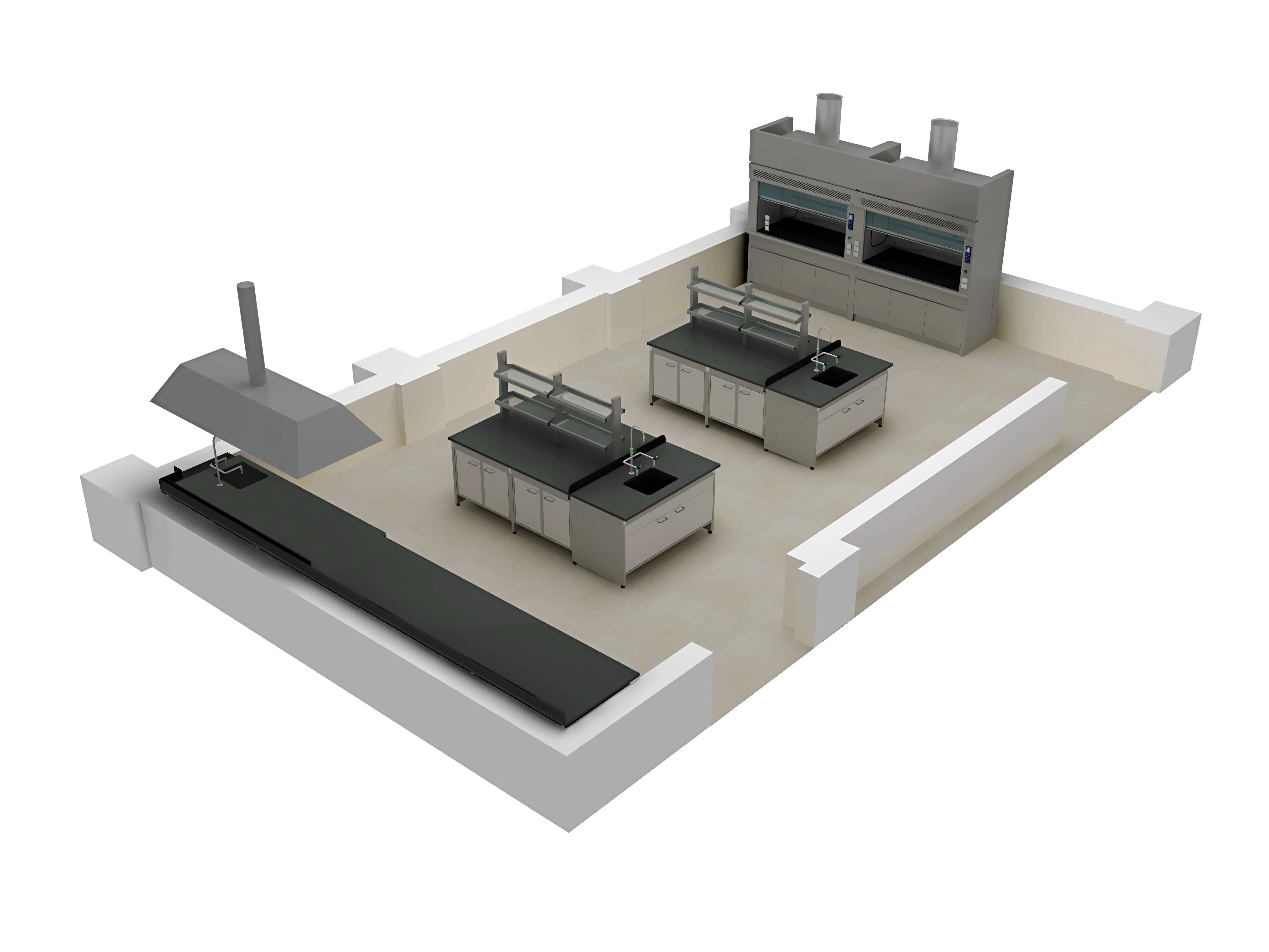 Medical Science School Pathology Laboratory Furniture Cabinets and ...