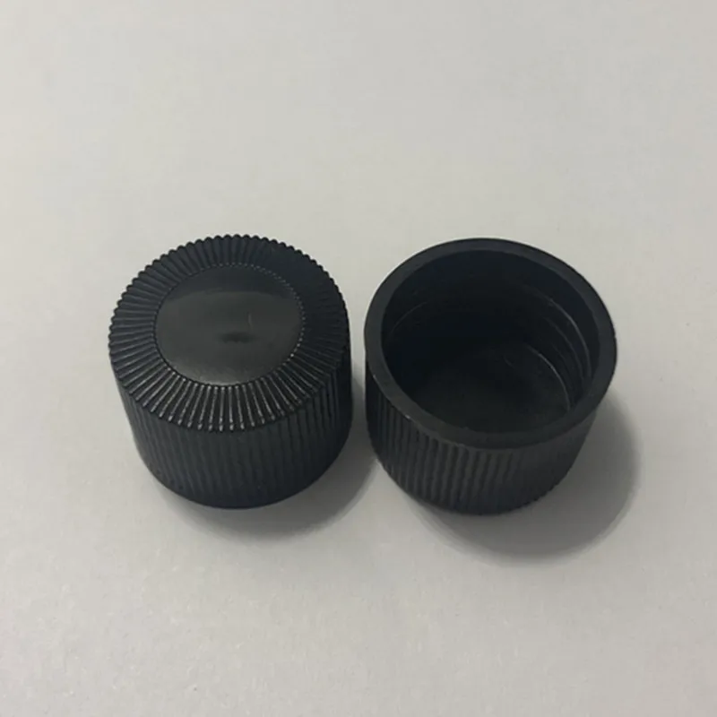 20/410 Plastic Screw Cap,20mm Neck Size Pp Ribbed Screw Lid,Plastic ...