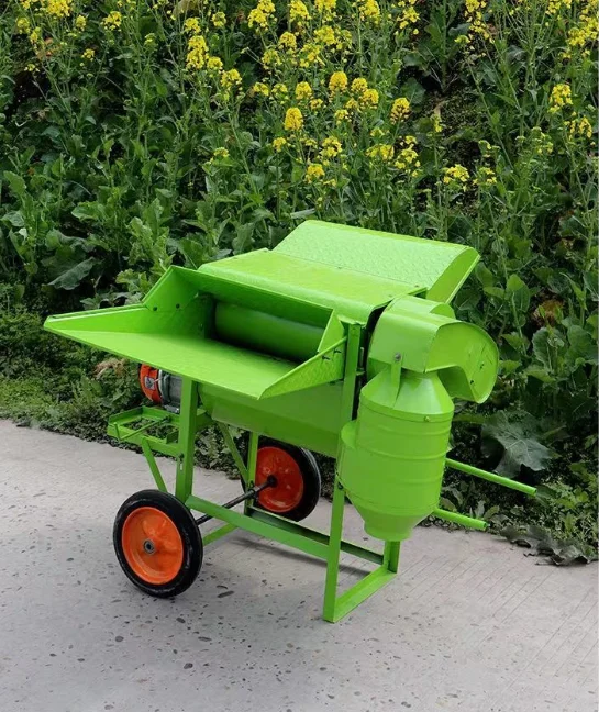 Mini Foot-Powered Thresher Machine - Efficient Harvesting