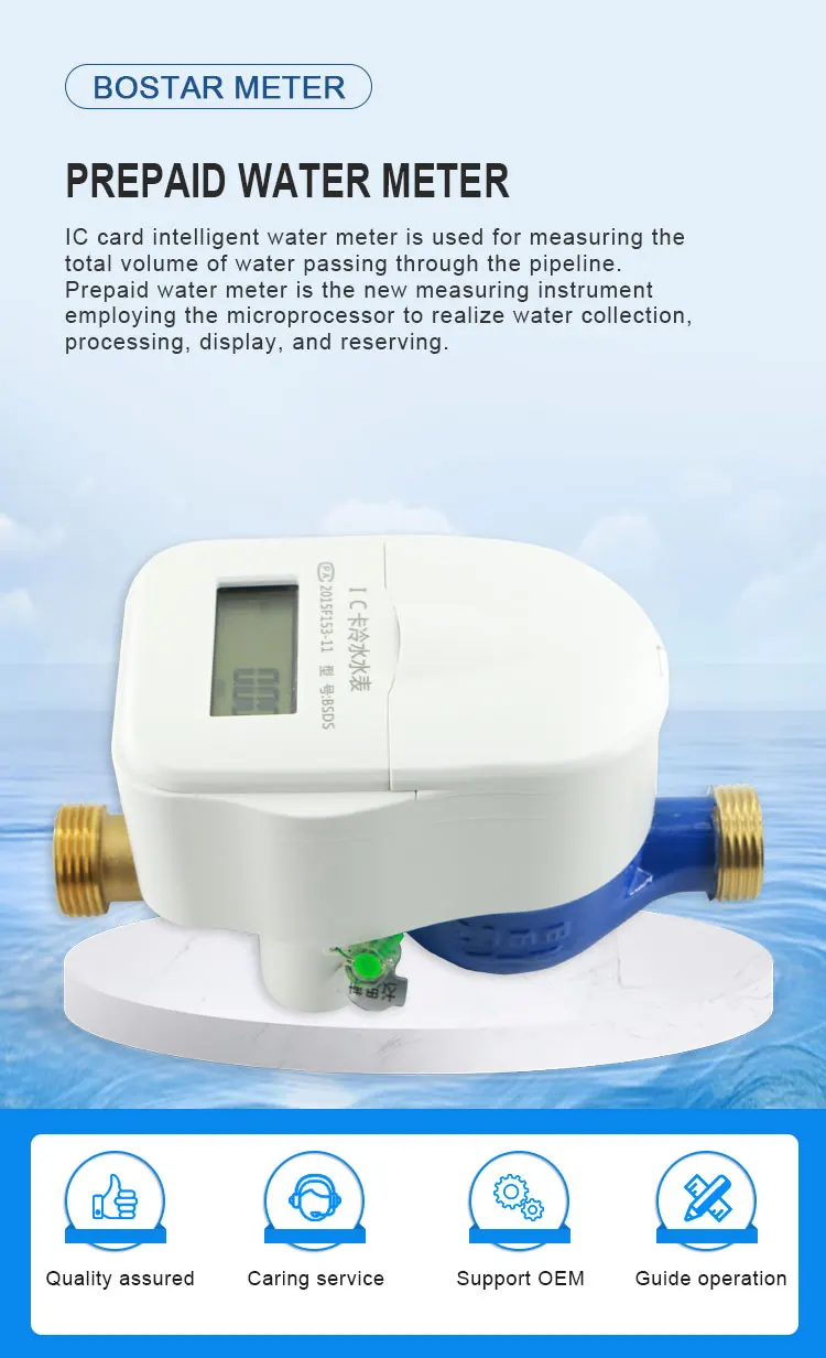 Digital Water Meter Smart Analyzer Water Meter High Accuracy Water ...