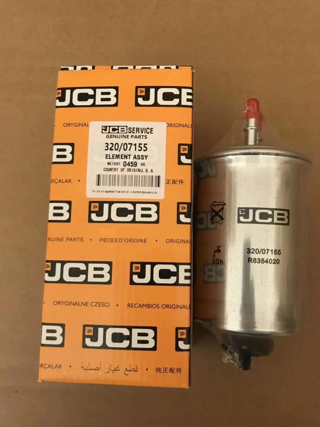 Fuel Filter 320-07155 320/07155 For Jcb Engine Parts - Buy Hot Sale ...