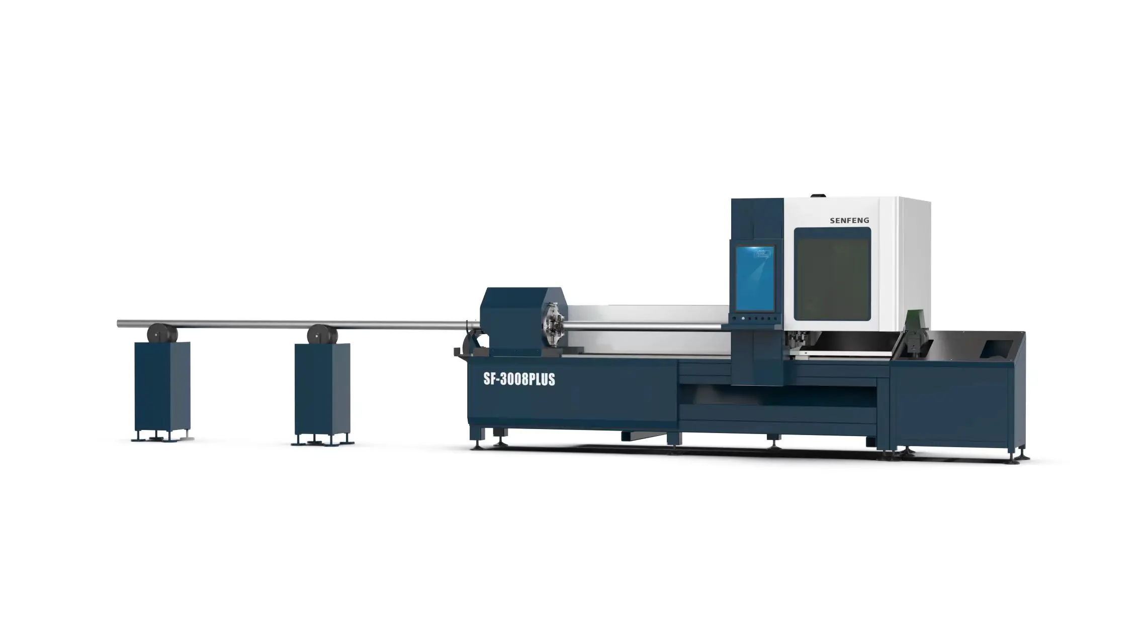 SENFENG 3008PLUS Industrial Laser Pipe Cutter Water Cooling Fiber Laser ...