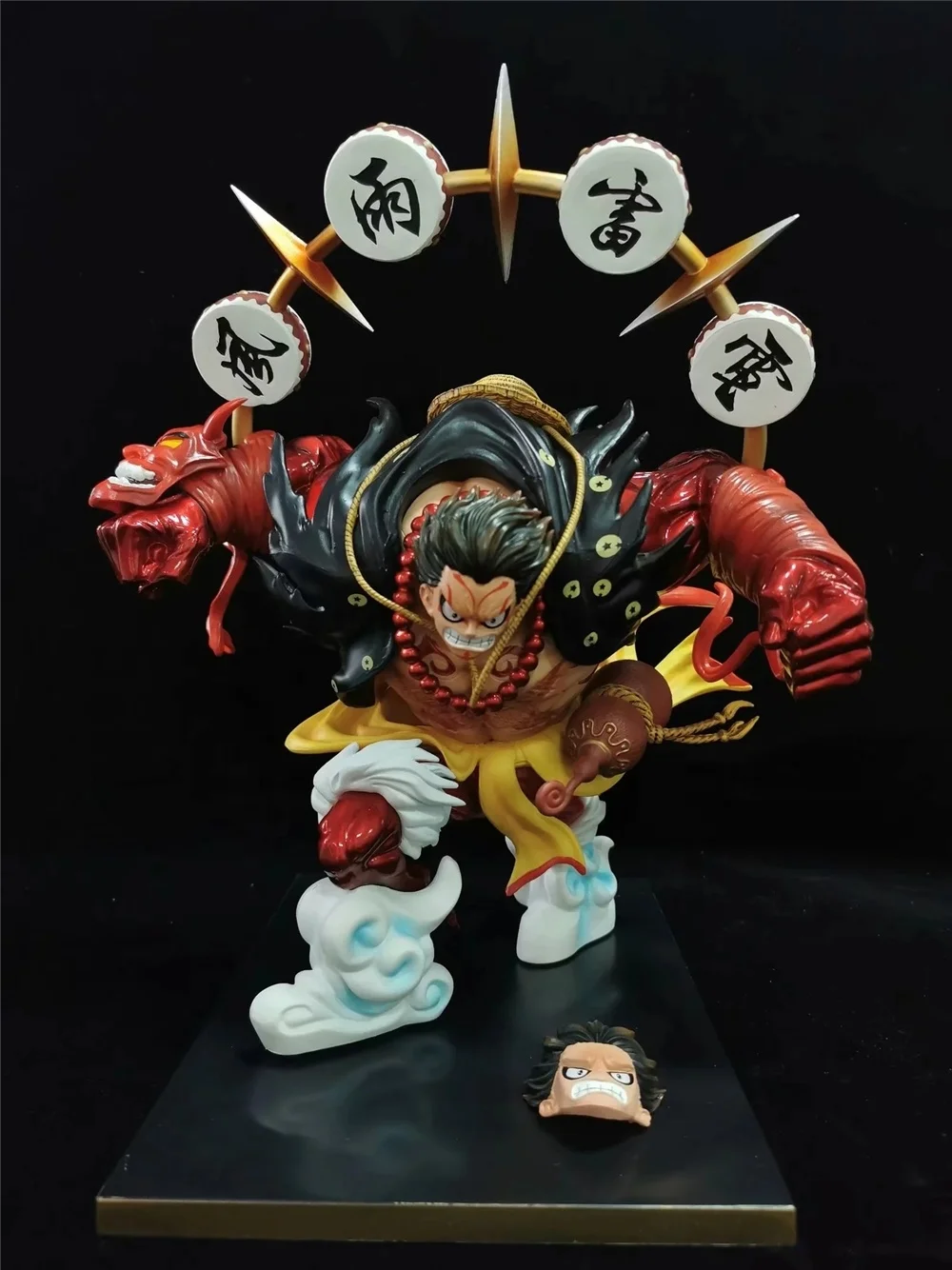 35cm Gk One Piece Kabuki Monkey D Luffy Action Figure Pvc Collection ...