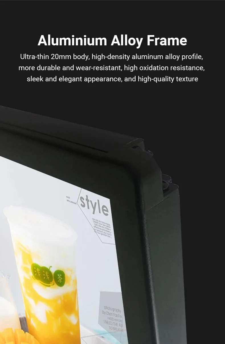 Hanging led light box lightpad a4 light guide plate - Lightstar