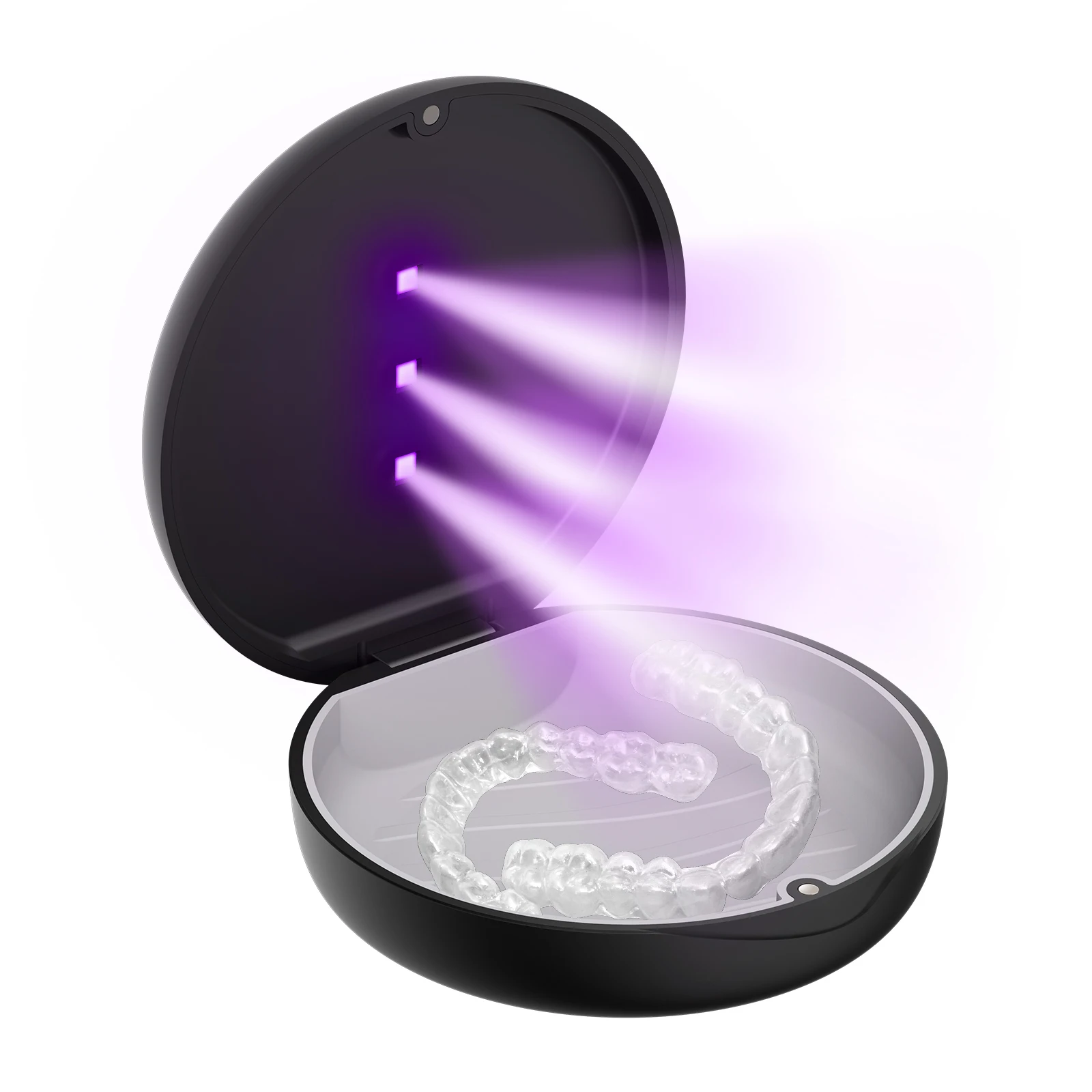 New Retainer Case,Uvc Braces Sterilizer Box,Invisible Braces Slim ...