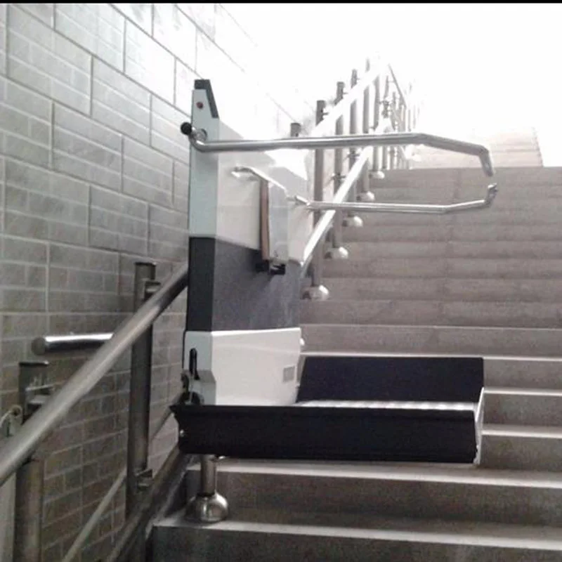 Slanting Barrier-free Elevator Handicapped Elevator Track Type Disabled ...