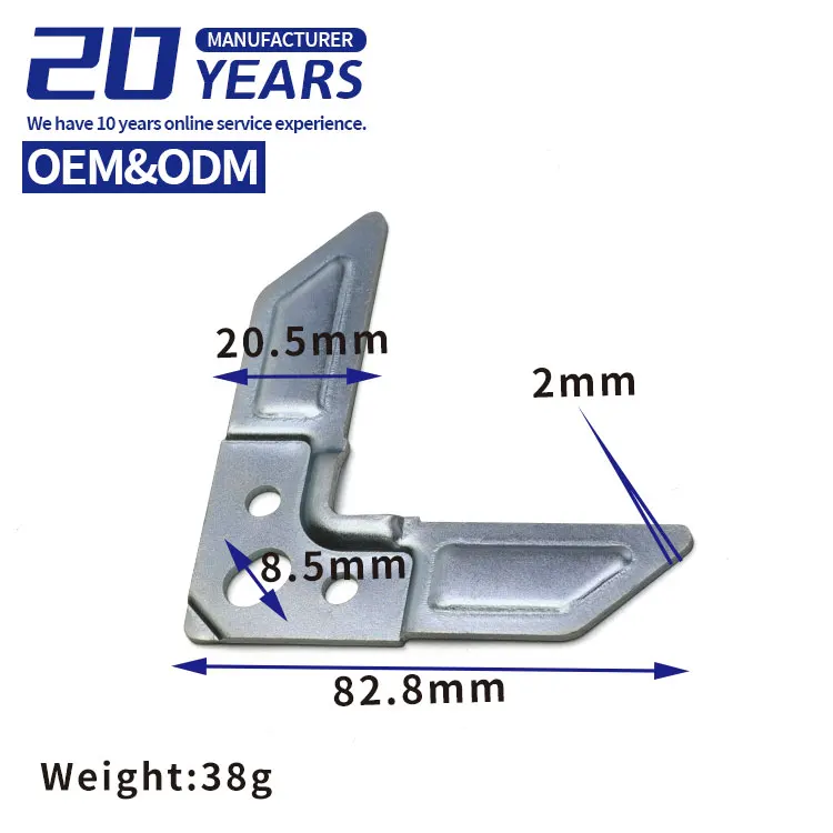 Galvanized Steel TDC TDF Duct Angle Flange Corner for Air Duct ...