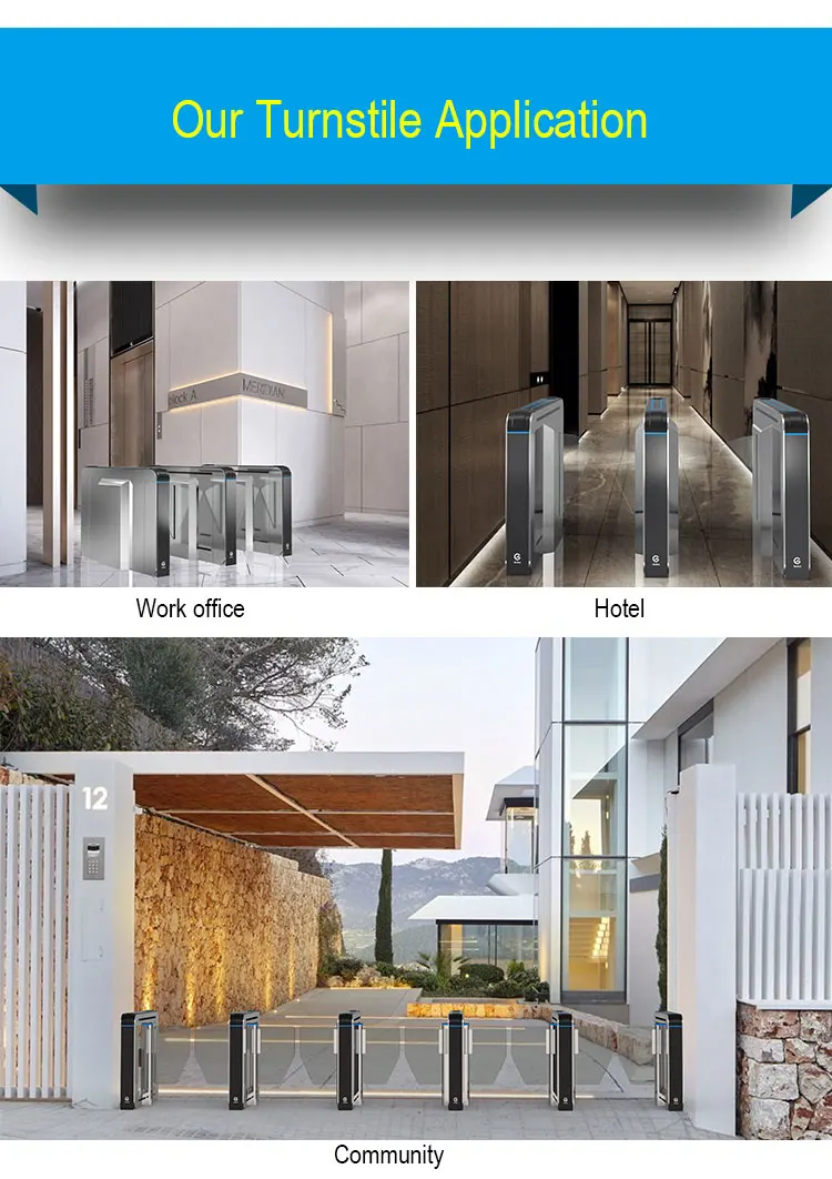 Pedestrian Control System - Full Body Turnstile Gate