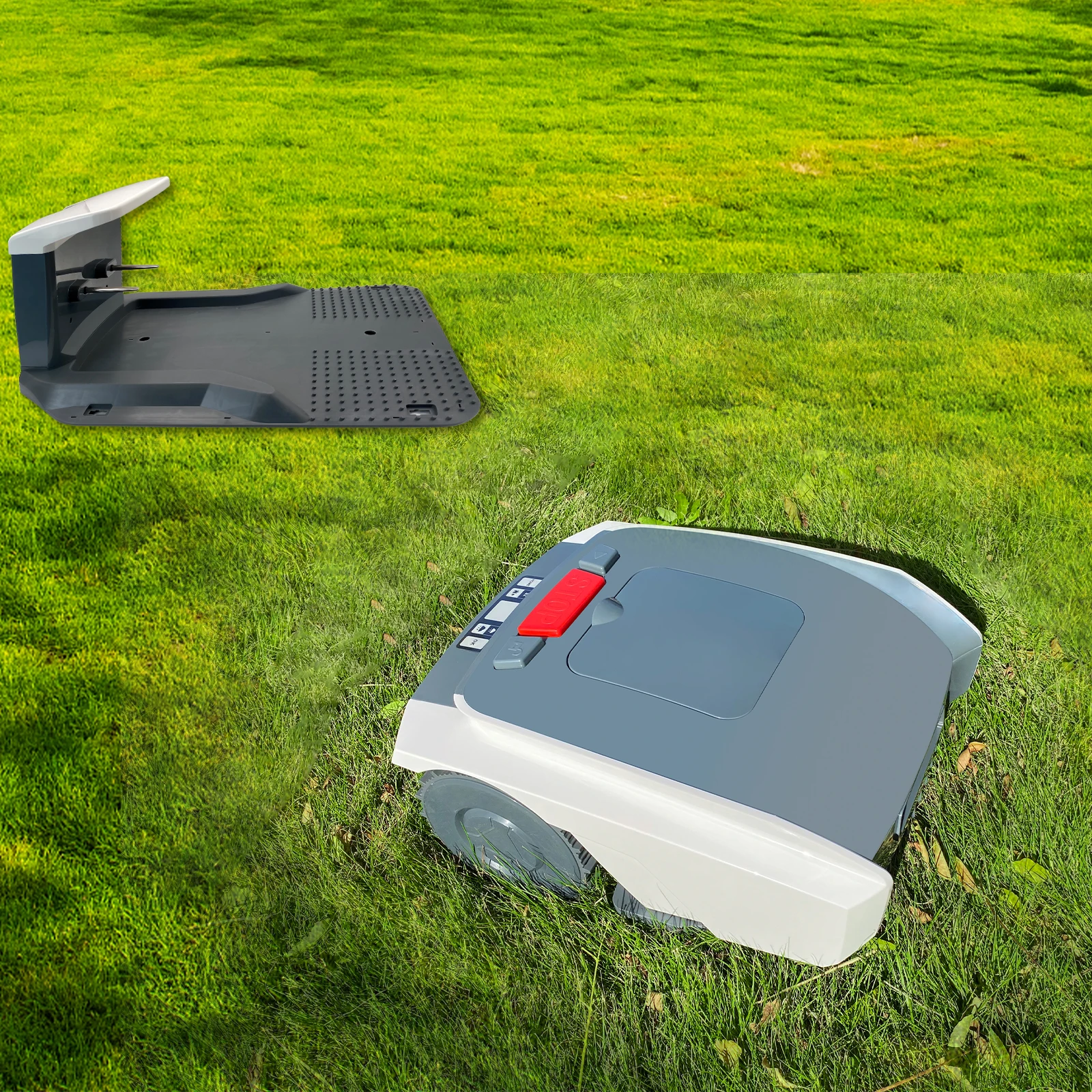 Automatic Grass Trimmer Cutter Machine - Robotic Lawn Mower