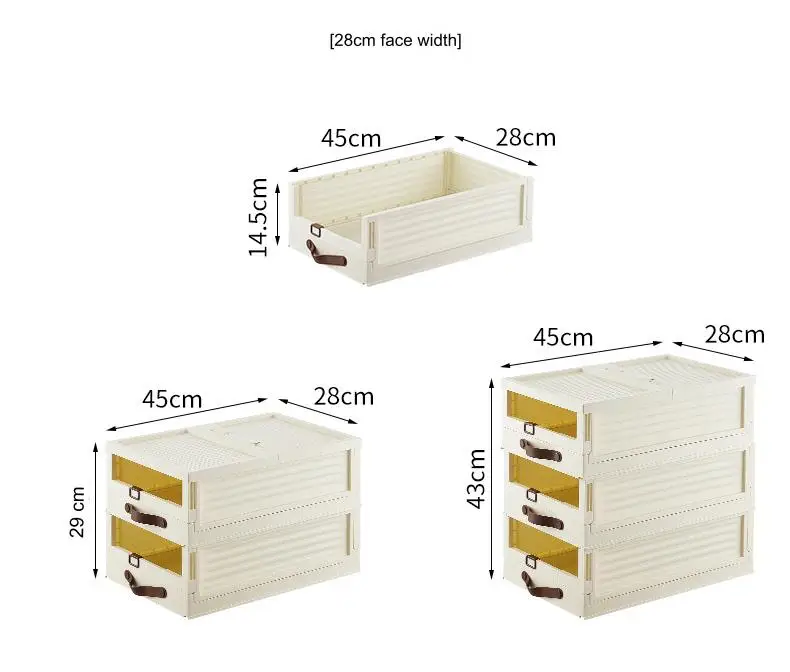 Multilayer Portable Plastic Wardrobe Modern Foldable Storage Cupboard ...
