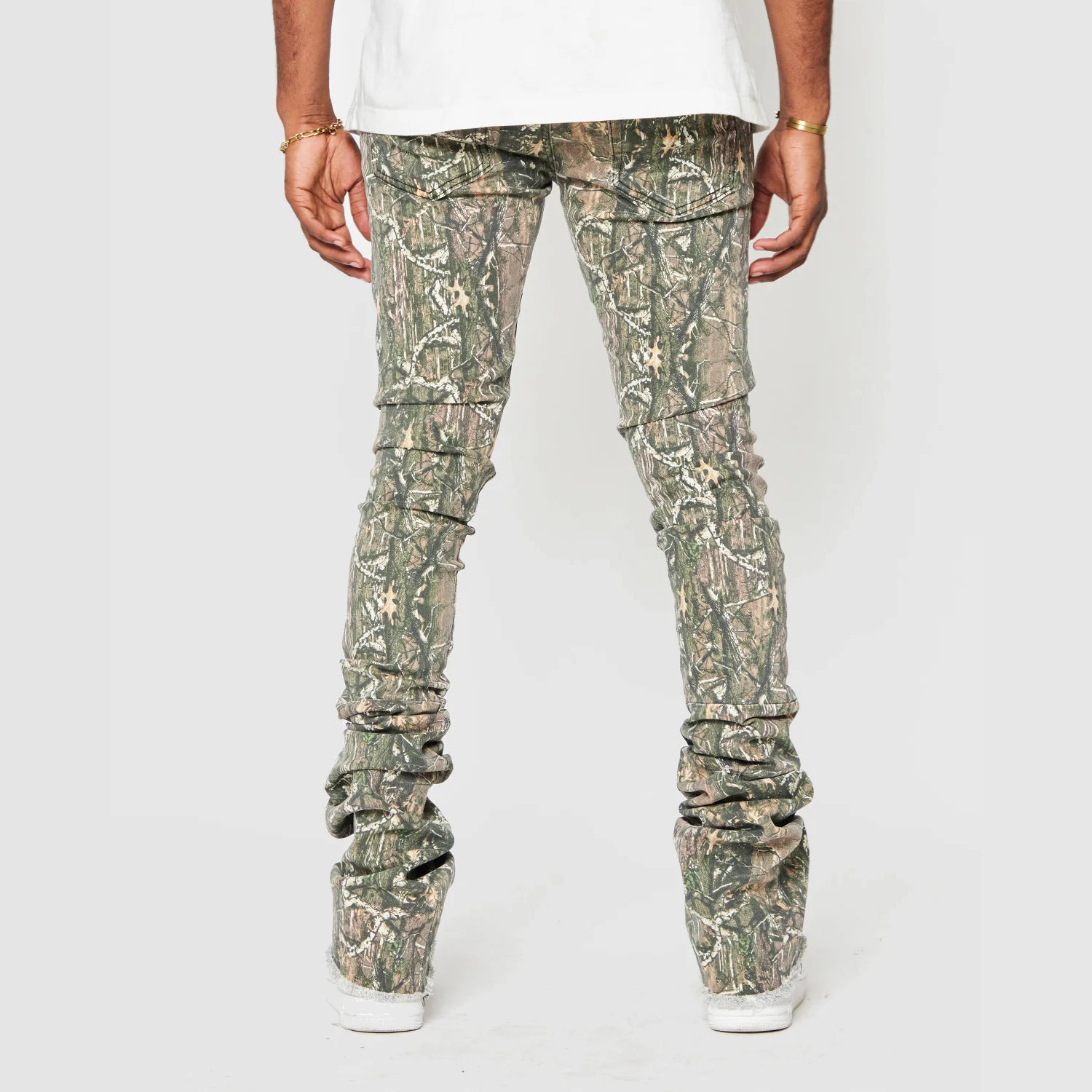 Custom Designers Men Pants Aeedenim Men's Forest Cargo Inseam Slim ...