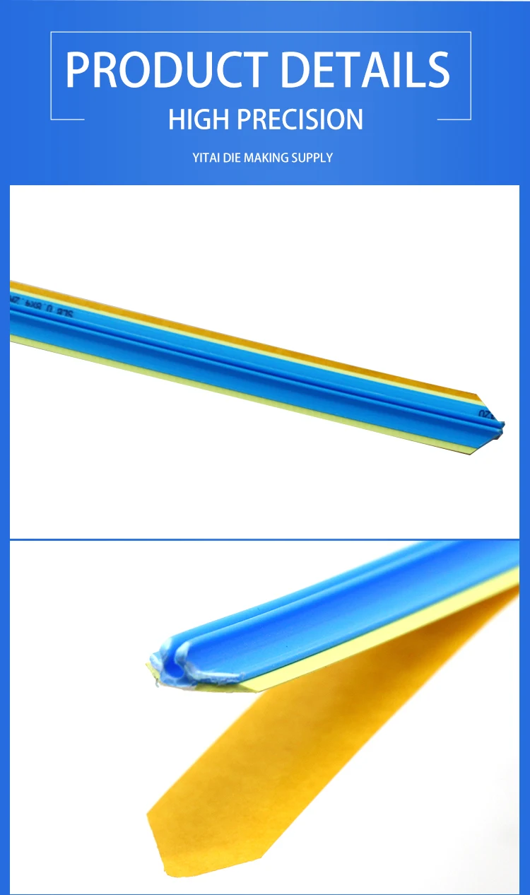 Pvc Channel Creasing Matrix For Die Cutting - Buy Adhesive Plastic ...