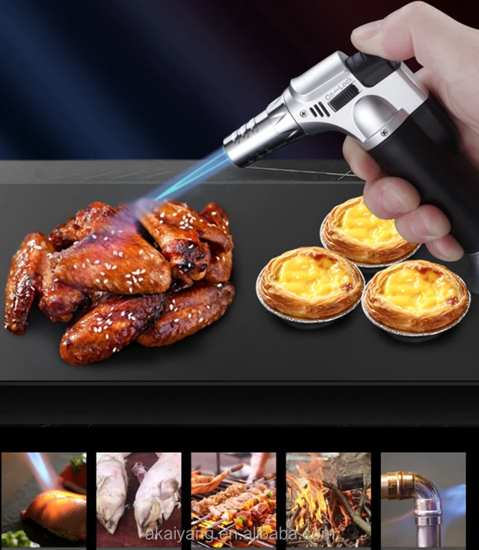 Cauterization and Smoking Torch Lighter Refillable Butane, Blue Flame ...