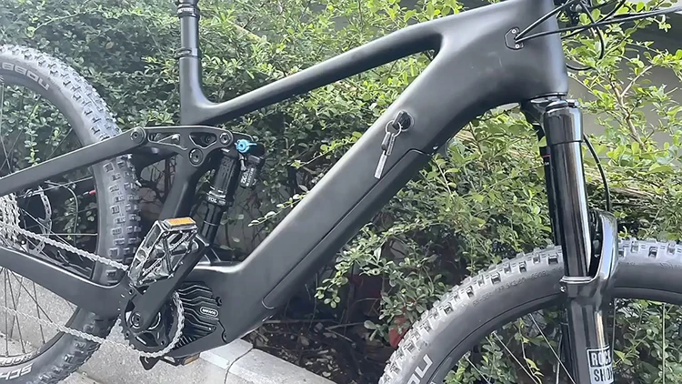 Light Carbon Fiber Emtb Enduro E Bike Mid Drive Bafang M600 Full ...