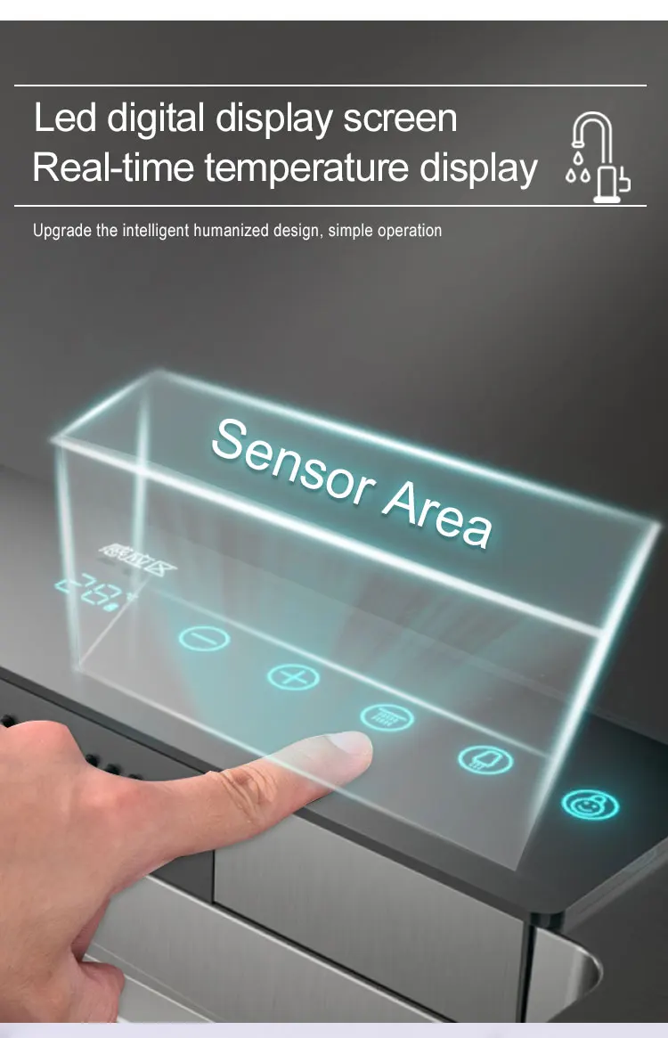 Smart Kitchen Sink - 304 Stainless Steel with Waterfall