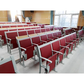 Student School Ladder Lecture Hall Chairs Two Seater University Ladder ...