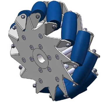 Ss All Direction Industrial Mecanum Wheel 8 Inch 203 Mm Stainless Steel ...