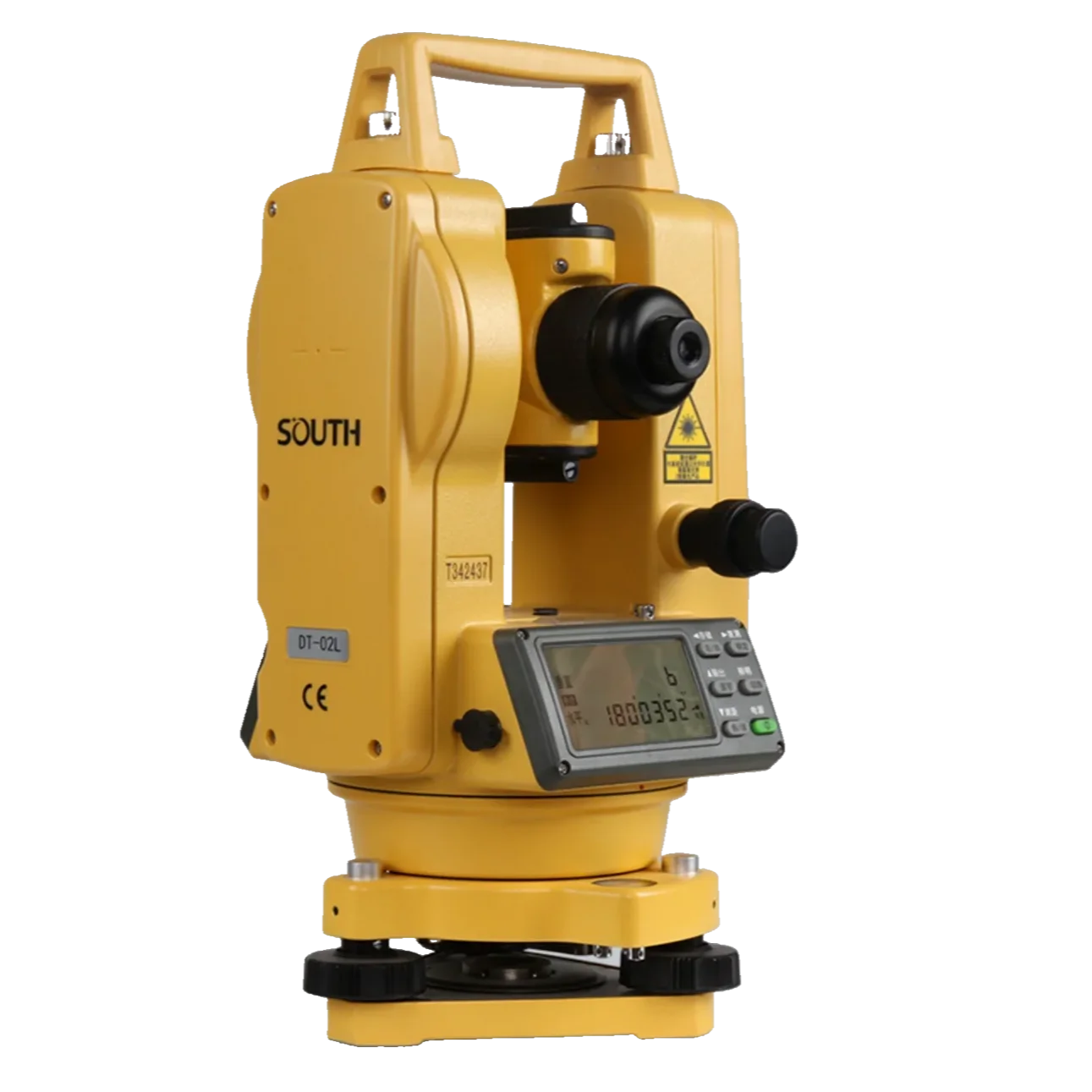 High Precision Electronic South Theodolite Surveying Instrument Digital ...