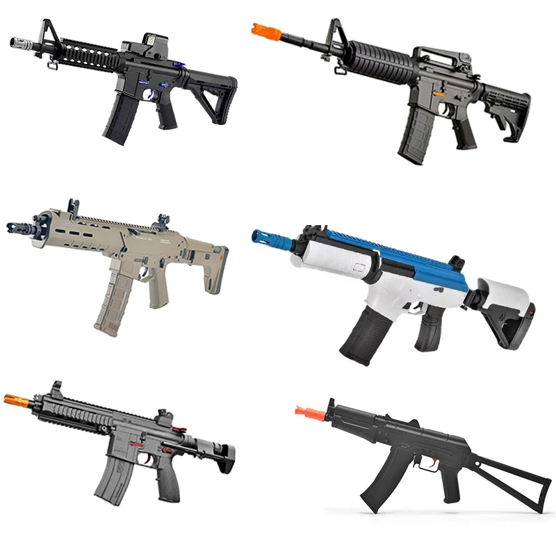 Jingming M4 Assault Rifle Nylon Hk416 Electric Splatter Gel Ball ...