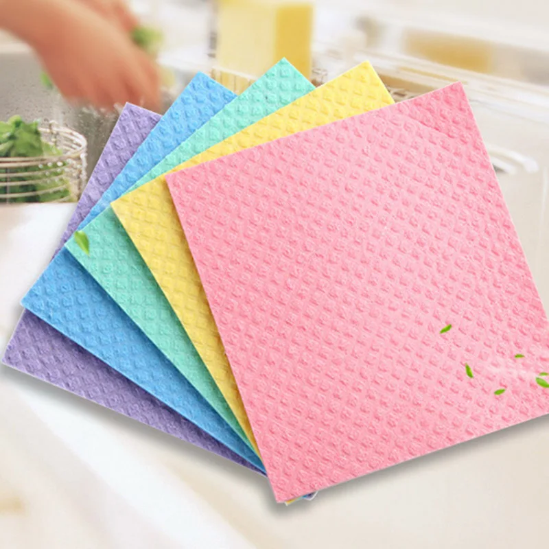Biodegradable Custom Eco Friendly Sustainable Kitchen Cellulose Sponge ...