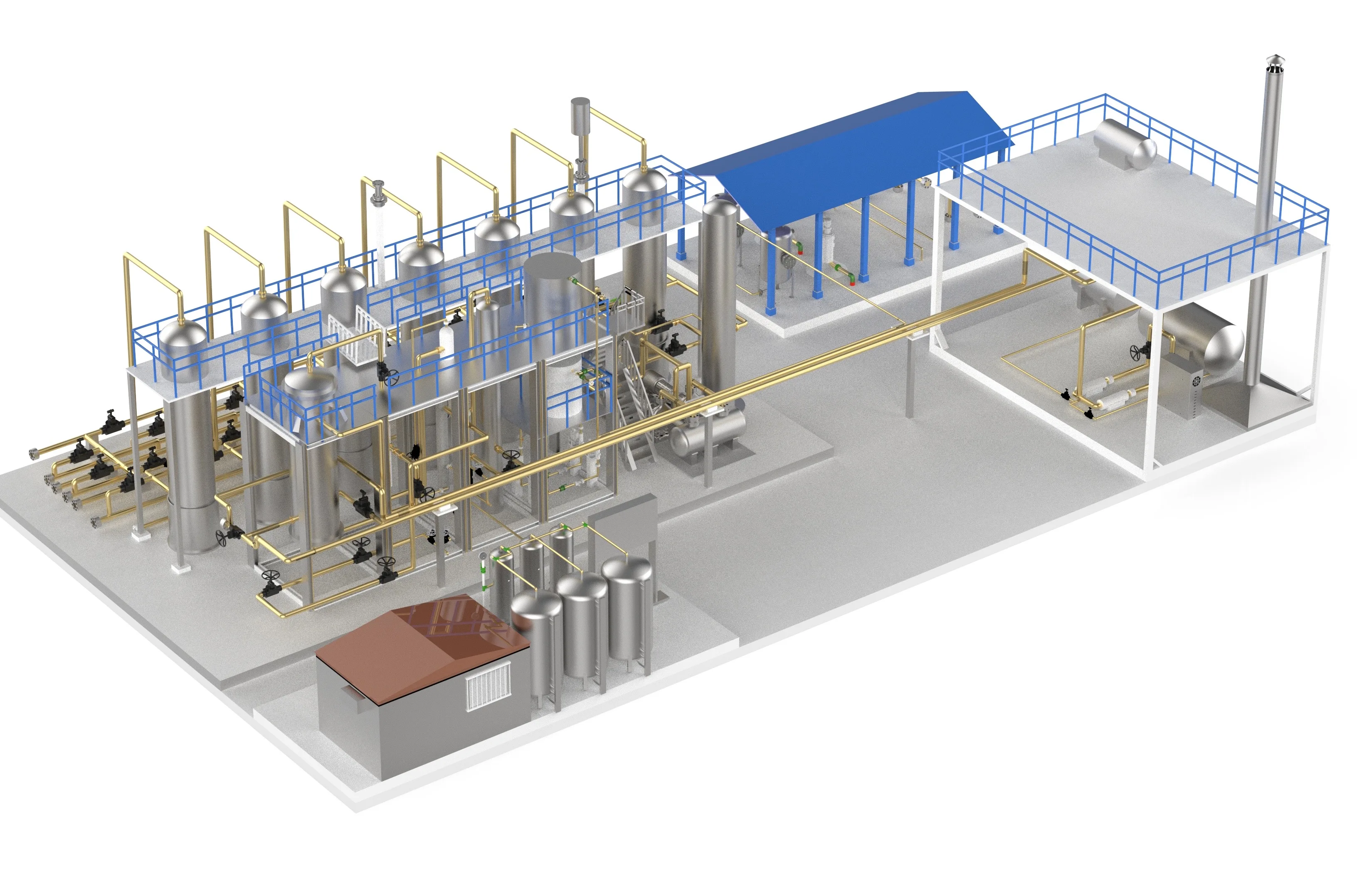 Green Meoh Making Equipment 50000tpy Carbon-Neutral Plant