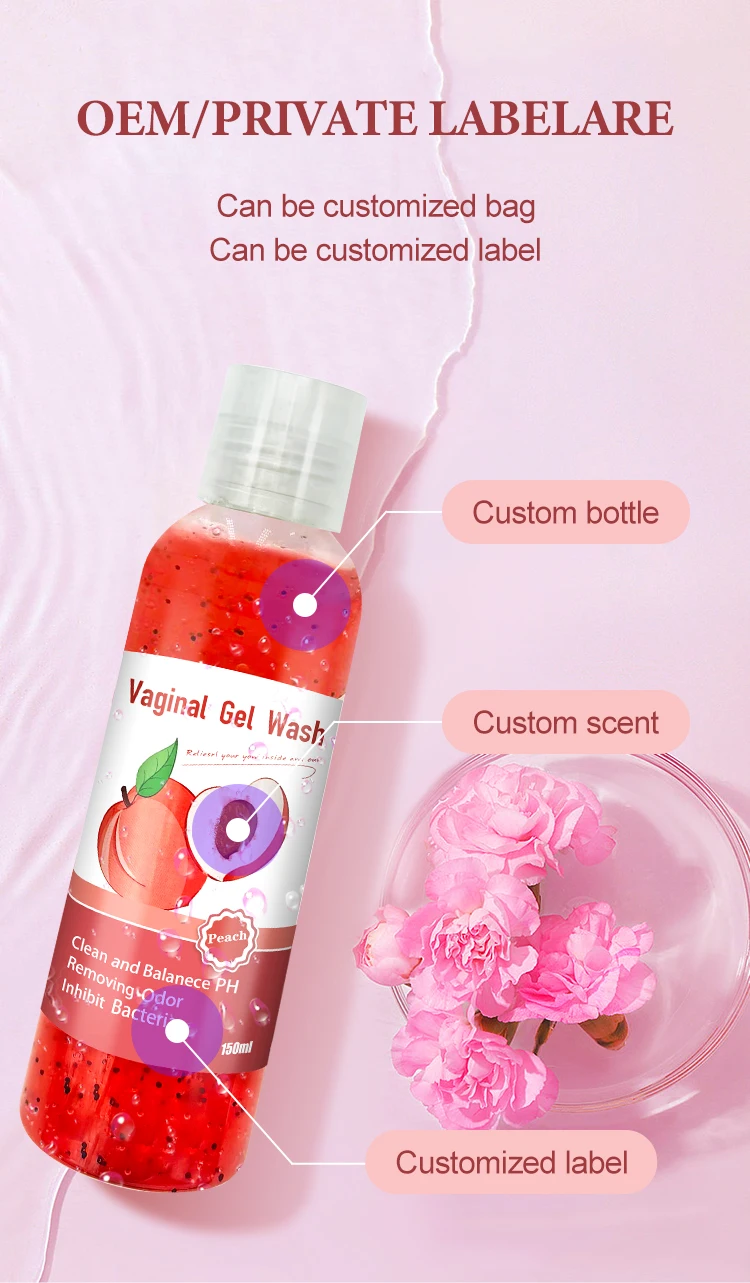 Natural ph Balance Custom logo Foam Intimate Wash Boric Gel Mist Herbal ...