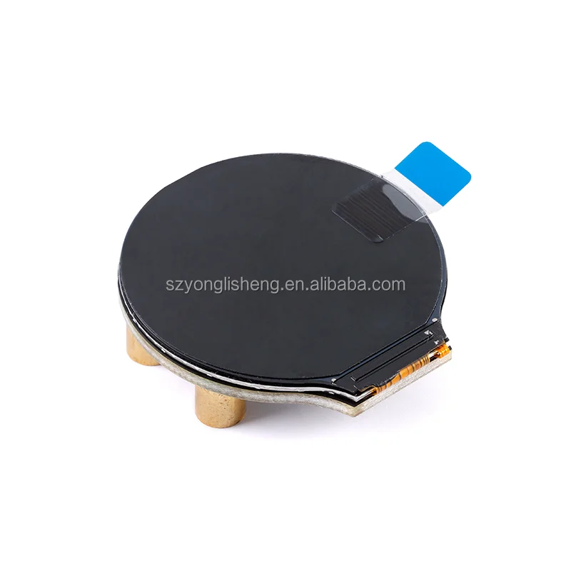 Stock 1.28 Inch GC9A01 Round Color Screen TFT Display Module IPS LCD ...