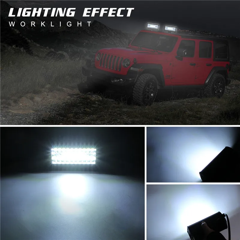 7inch 120W LED Light Bar for off Road - Durable & Bright