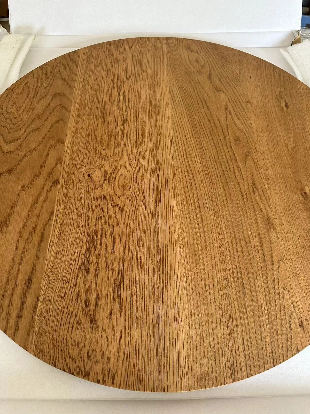 Professional Supplier White Oak Round Table Tops With Custom Wholesale ...