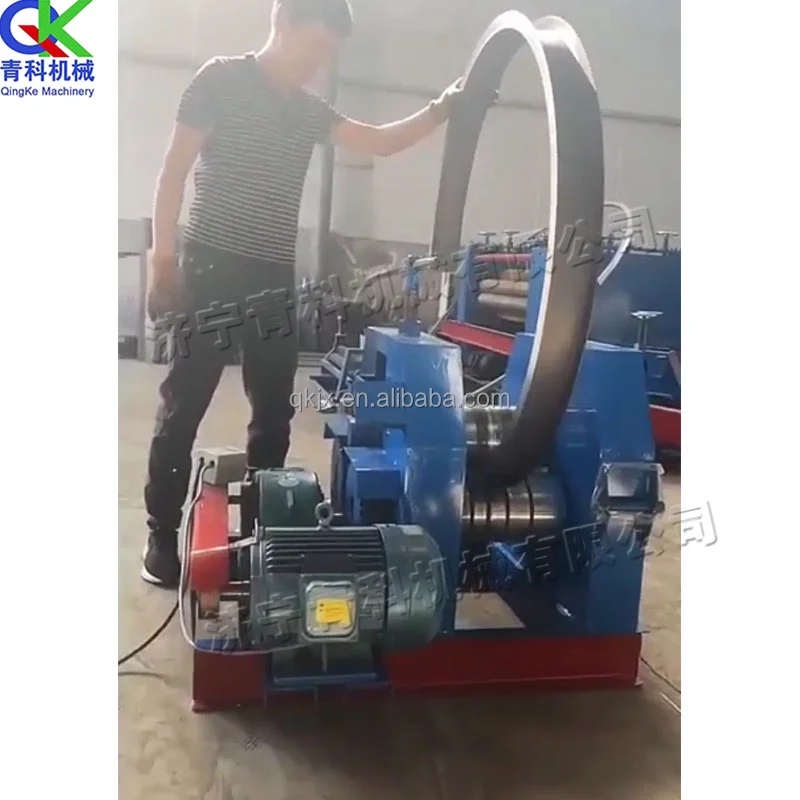 Trough Steel Winding Machine,Three-roll Rolling Machine,Mechanical ...