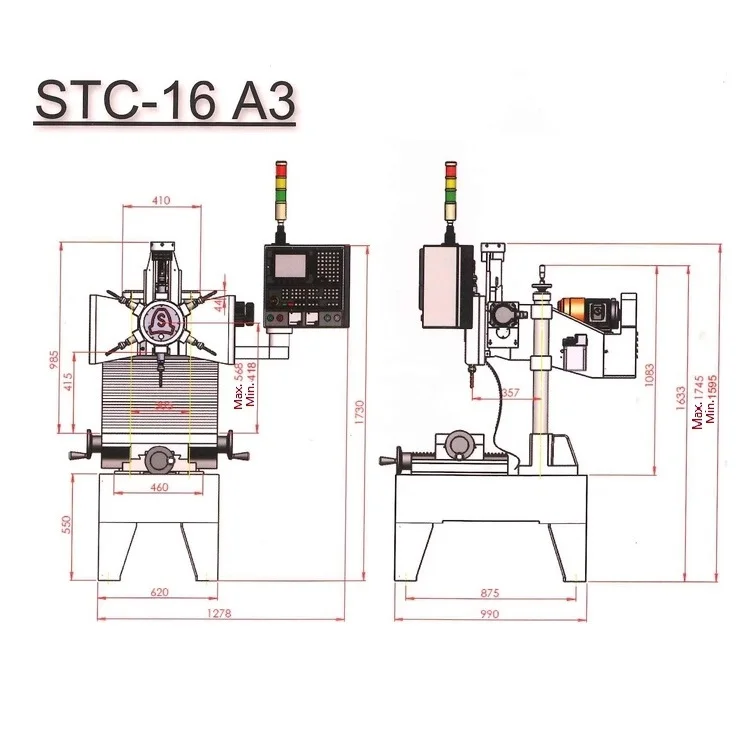 High Performance Cnc Turret Head Drilling Machine Cnc Drilling Machine ...