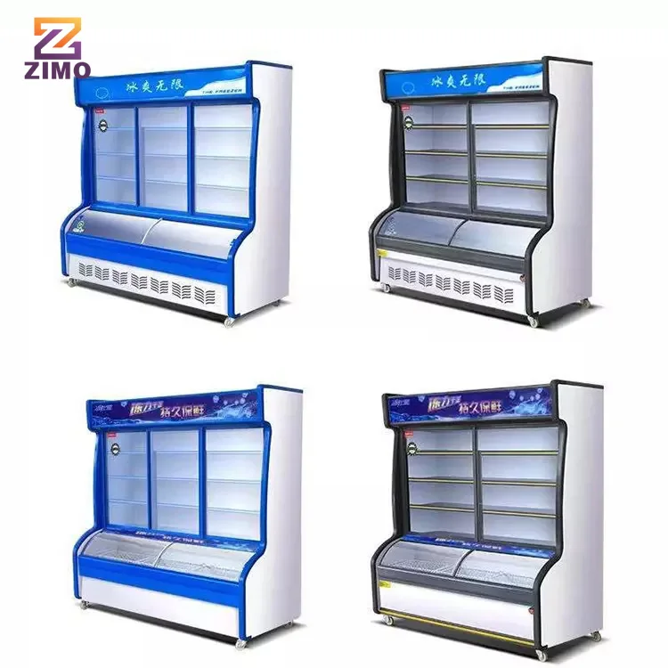 Supermarket Cold Food Display - ZIMO Commercial Freezer