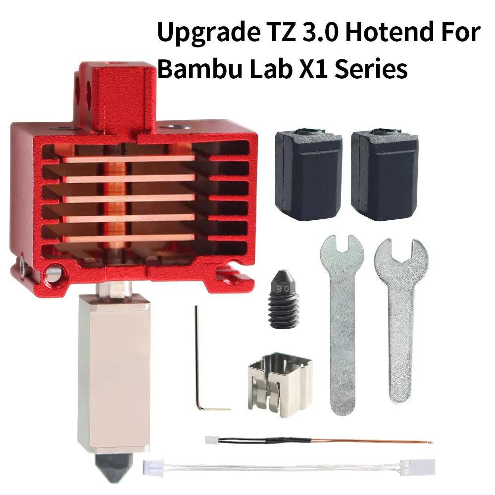 For Bambu Lab X1 X1c Upgrade Tz 3.0 Hotend High Temperature Resistance ...
