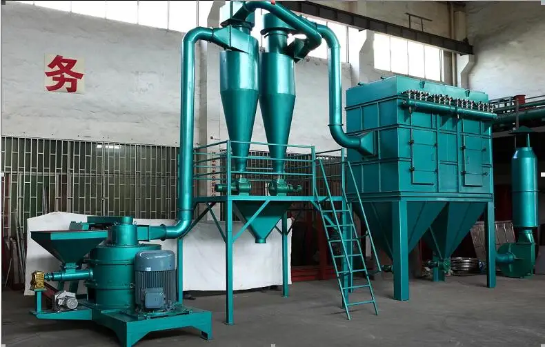 Lab Micronizer Air Jet Mill Grinder Machine with Classifier for Sale ...