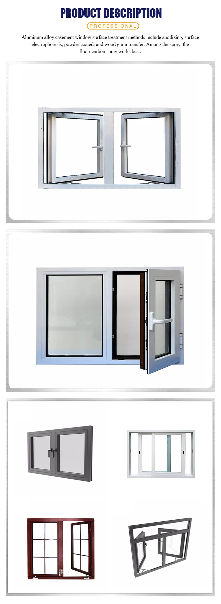 Aluminum Windows Hurricane Impact Windows Thermal Break Aluminum ...