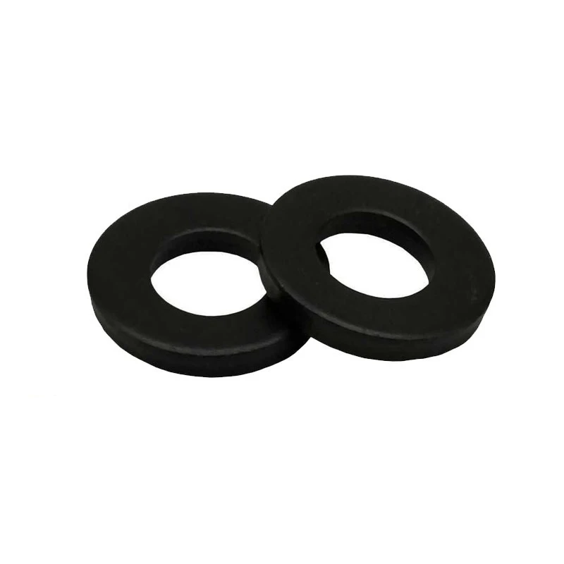 M4 M6 M16 Black Plastic Nylon Gasket Hardware Round Gasket Custom ...