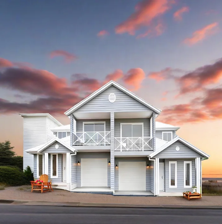 Luxury Prefabricated Villas - Modern Industrial Design