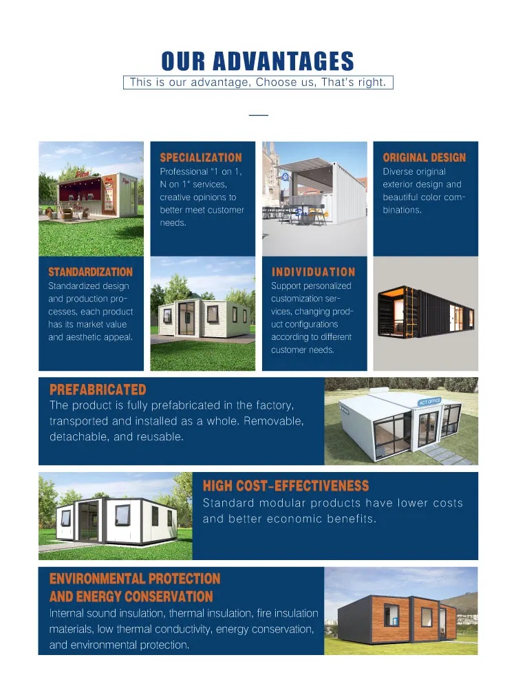 Upgradable Assembling Expansion Prefab Villa Building Expandable ...