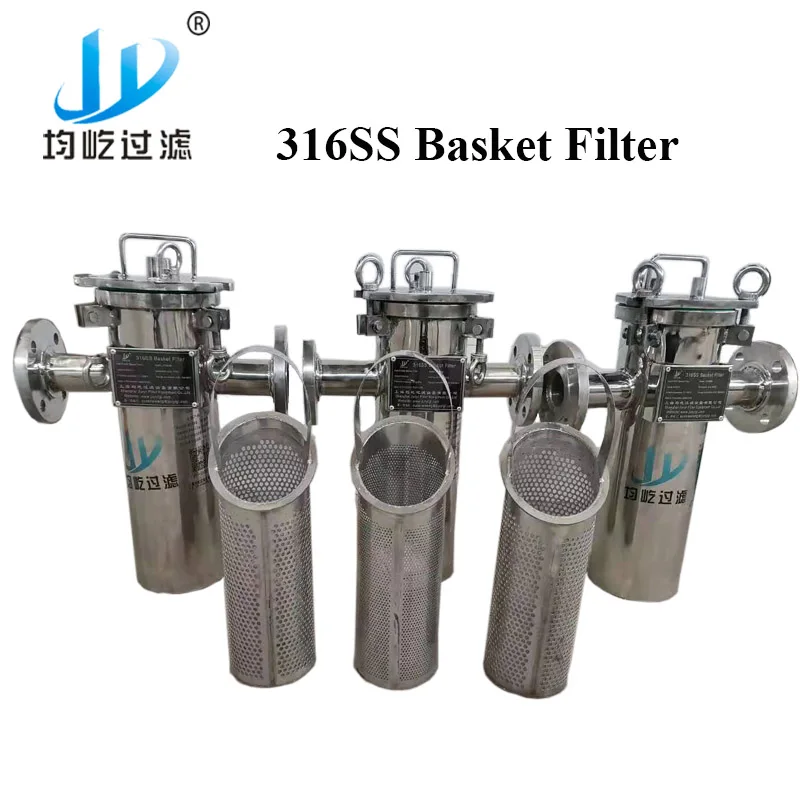 Stainless Steel Wire Mesh Filter Baskets - 304 & 316L