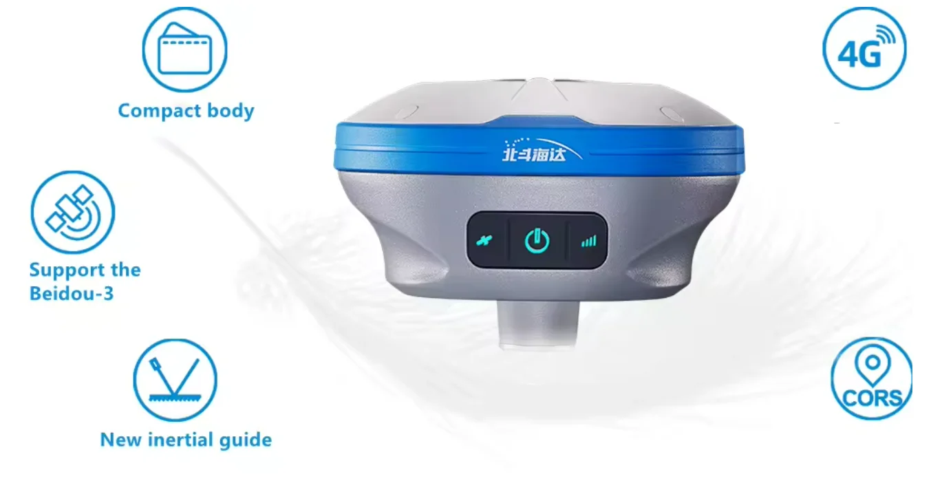 Hi Target Mini Gnss Ts5pro Gnss Rtk Receiver Land Survey Machine Base ...