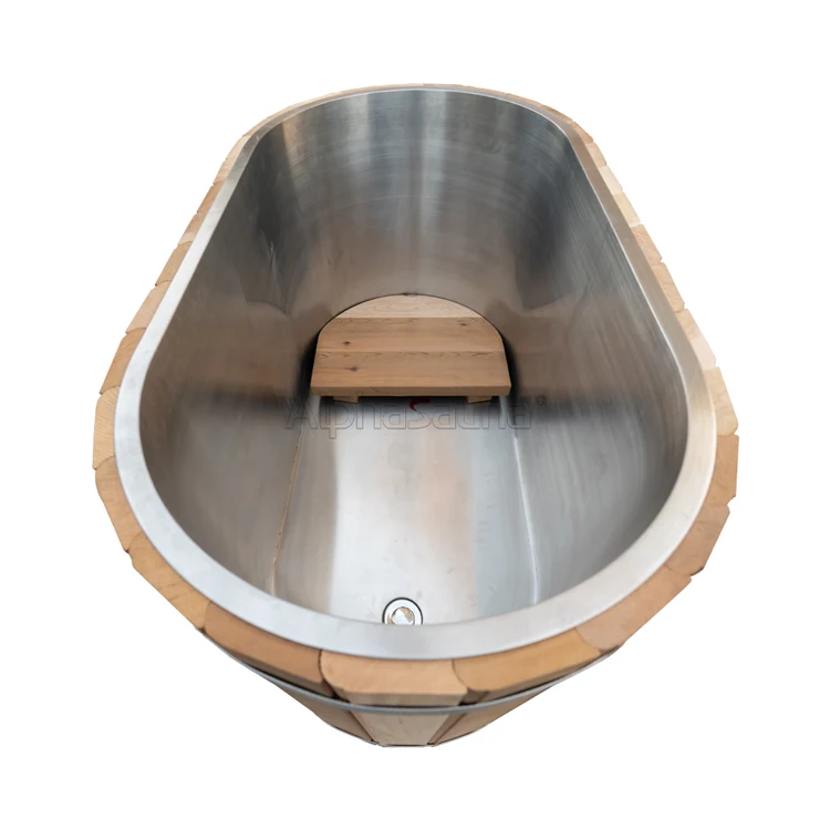 Freestanding Wooden Barrel Bath - Soaking Tub for Sale