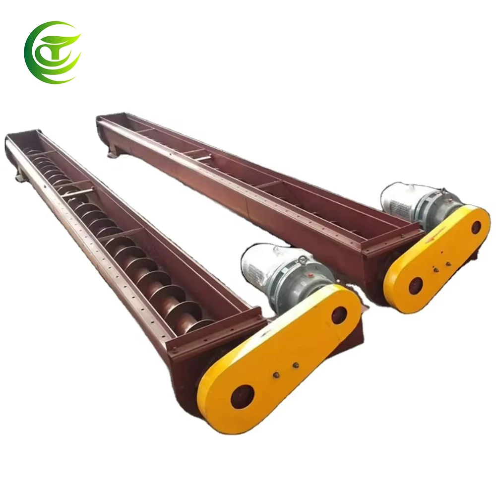Grain Transporting Flexible Screw Conveyor Engine Cement-screw-conveyor ...