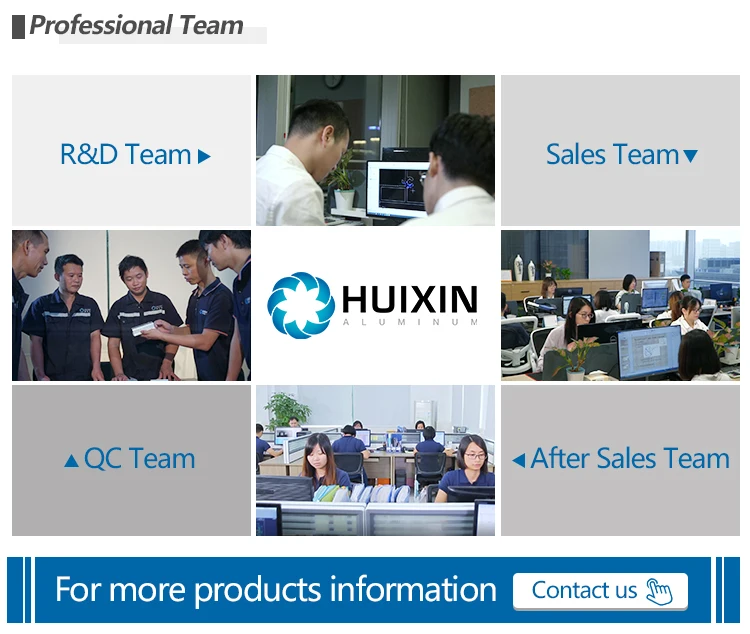 HUIXIN 798 Series Aluminum Profiles for Sliding Windows