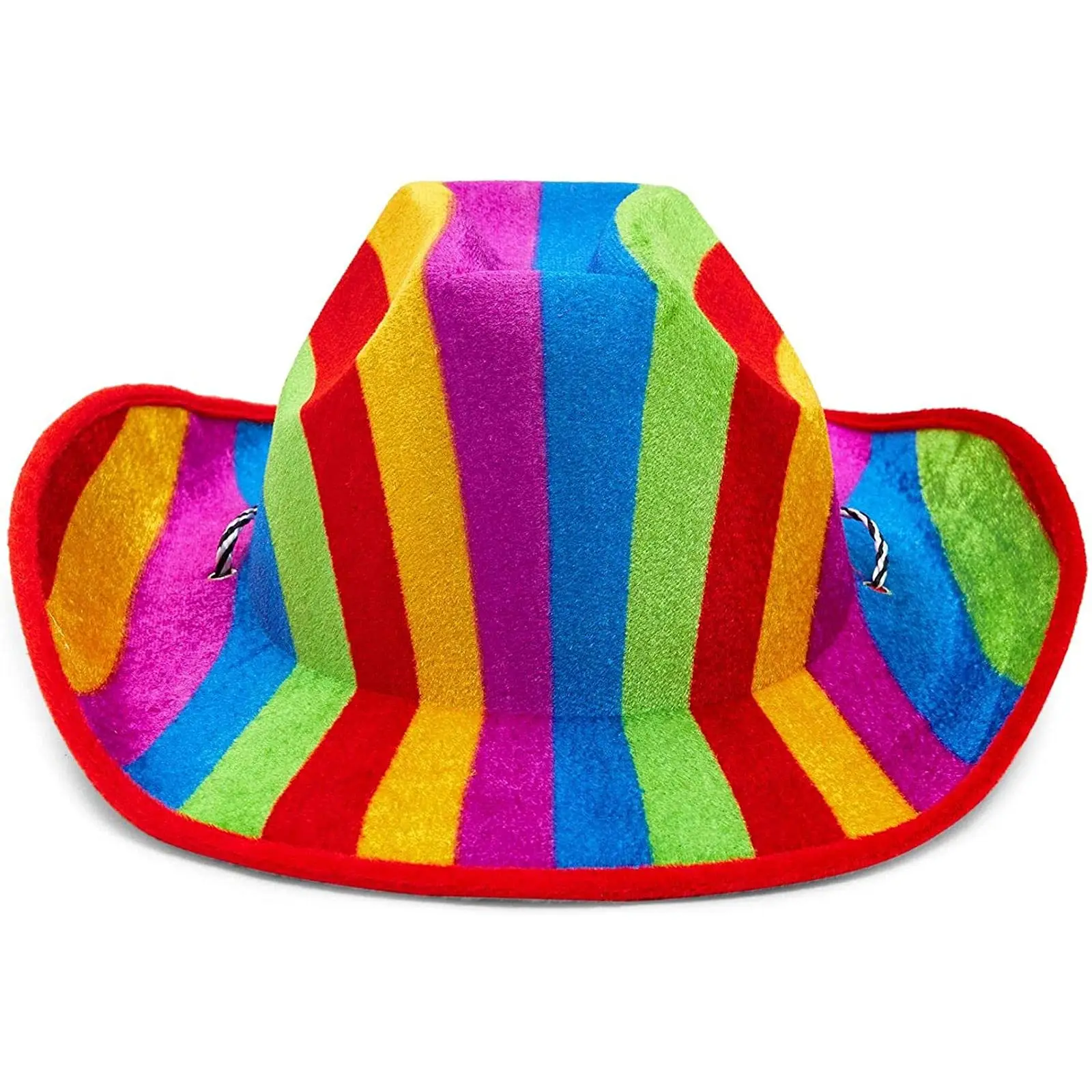 Rainbow Cowboy Hat For Pride Parade,Costume Party Supply For Lgbtq ...